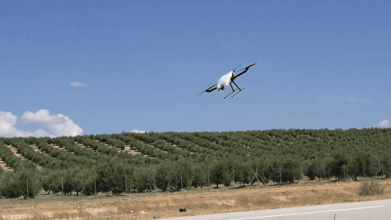 ガソリン＋電気のハイブリッドドローン「HYBRiX 2.1」が10時間14分の世界最長飛行時間を記録 - GIGAZINE