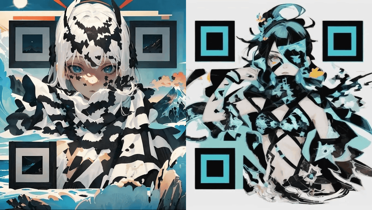  B AI AI Stable Diffusion QR 
