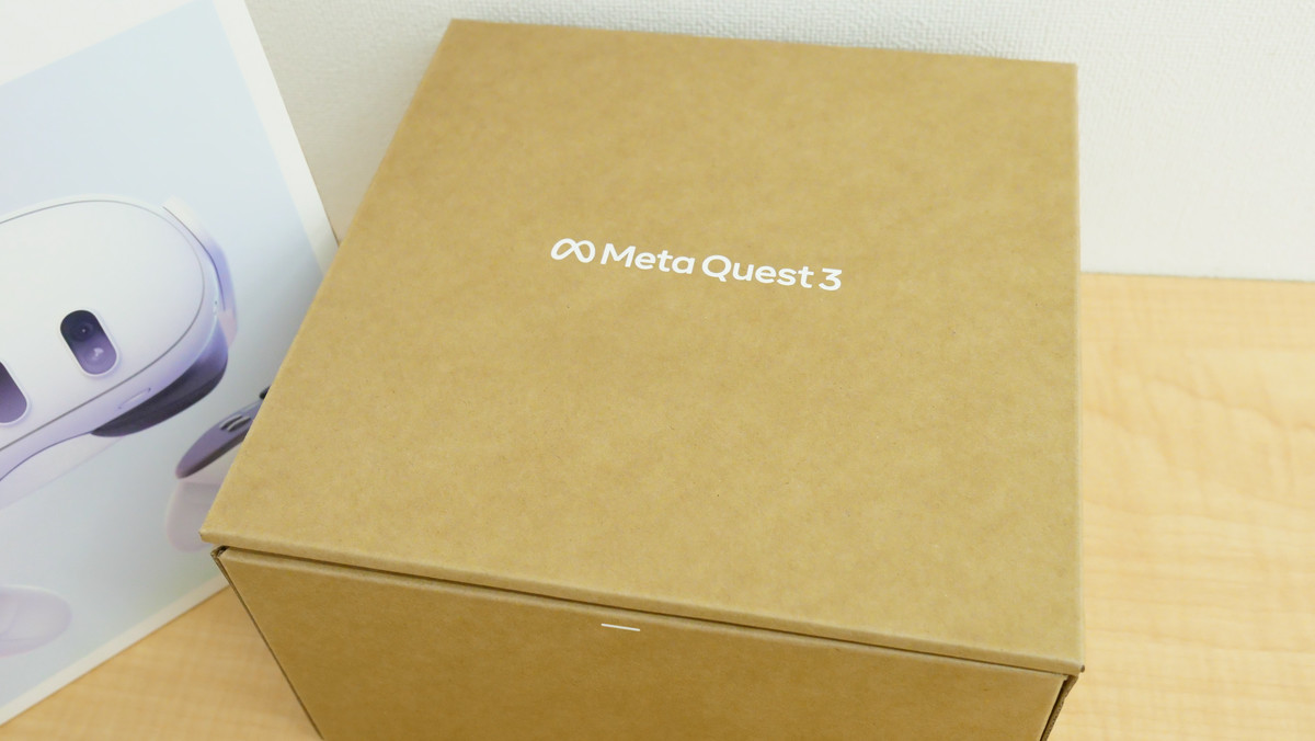PC接続不要でVRだけではなくMR(複合現実)も楽しめるMeta Quest 3速攻外観レビュー - GIGAZINE