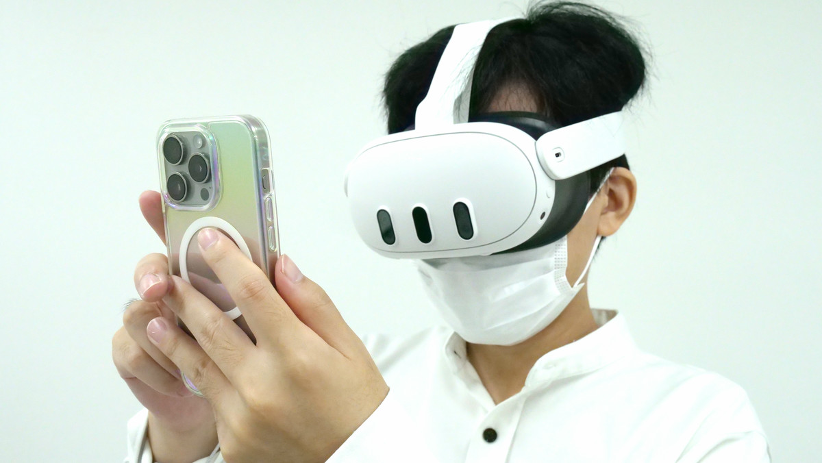 I tried setting up Meta Quest 3, but how good is the full-color pass ...