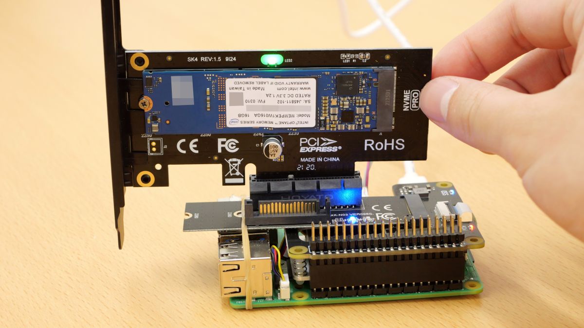 Summary of how to connect a PCIe expansion card to Raspberry Pi 5 ...