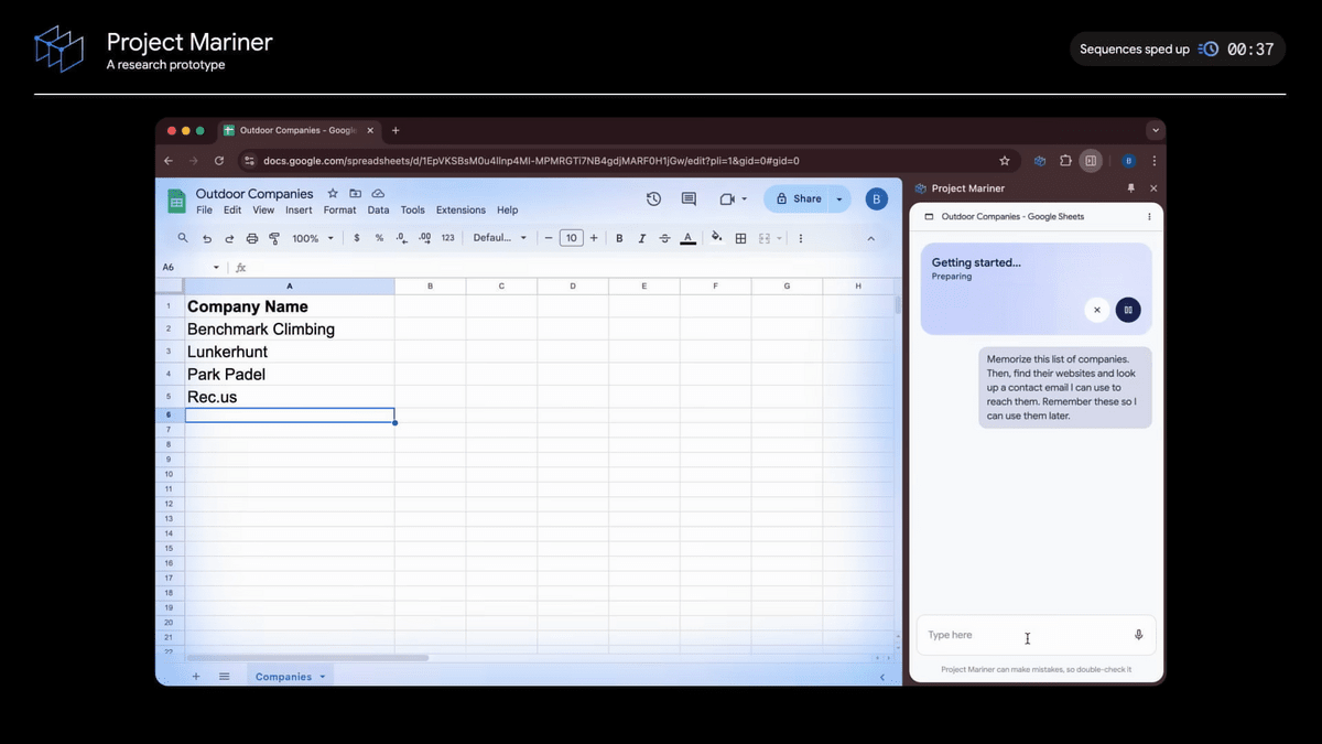 Google announces 'Project Mariner' that can automatically operate ...