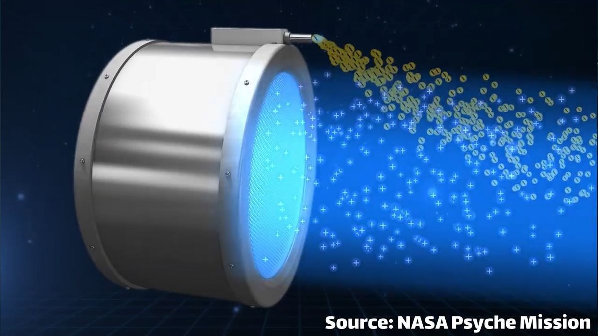 ion engine spacecraft