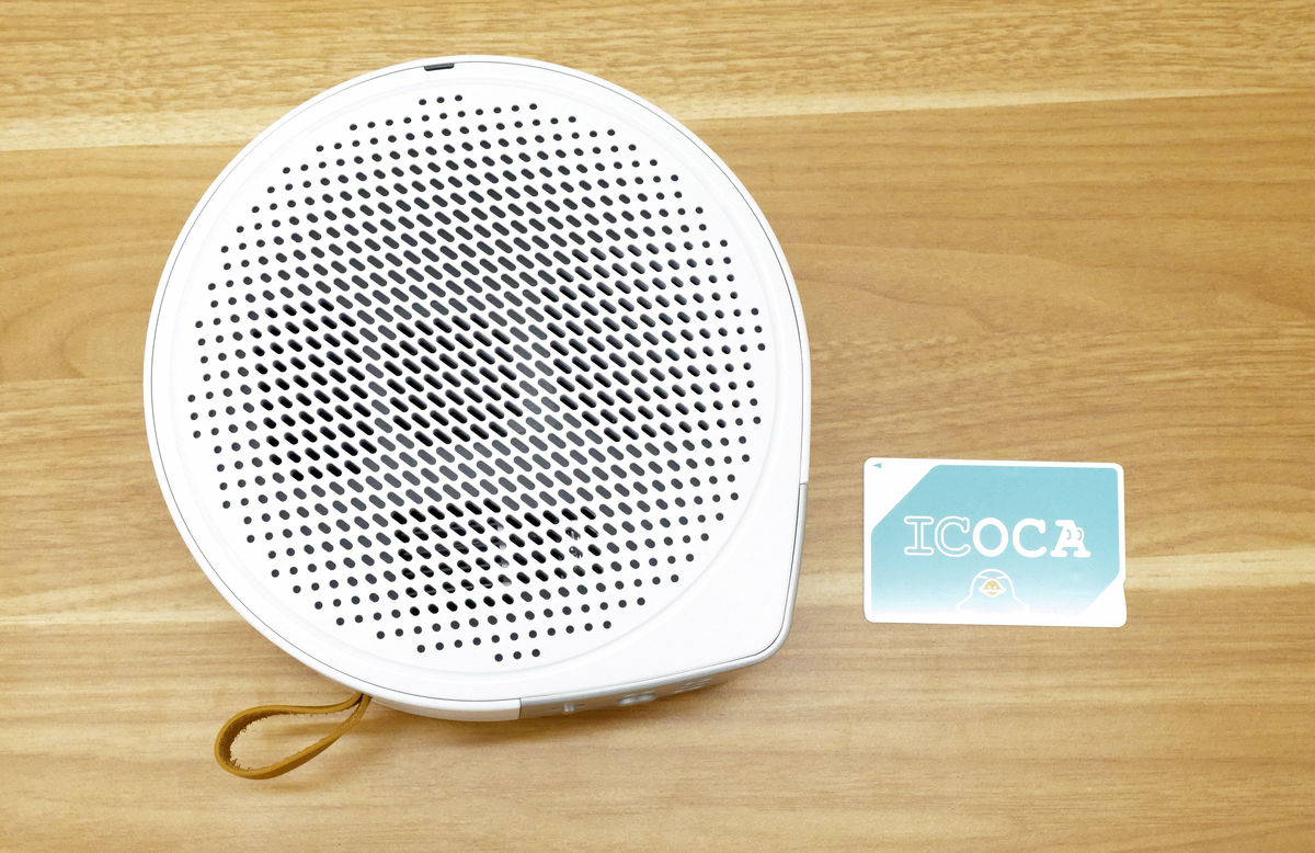 設置場所も角度も自由自在でどこでも映画気分が味わえるBenQのモバイルプロジェクター「GV50」フォトレビュー - GIGAZINE