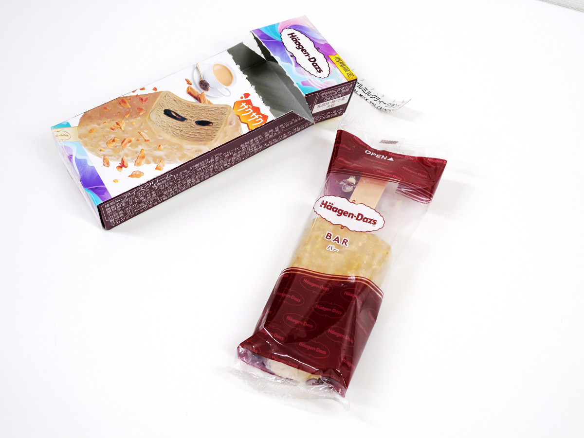 Haagen-Dazs' 'Royal Milk Tea Crunch' is a rich milk tea ice cream ...