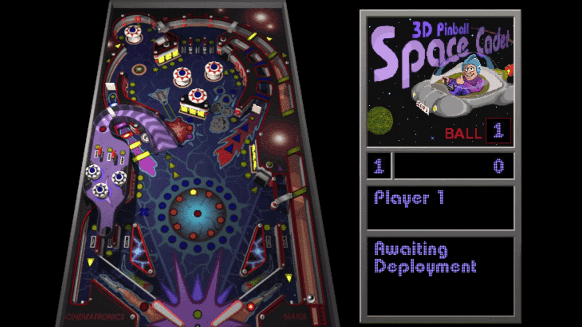 A project has begun to recreate the classic Windows 3D pinball game ...