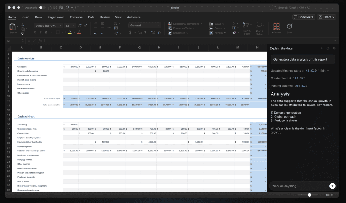 GrokでWord・Excel・PowerPointを操作できる拡張機能が登場 - GIGAZINE